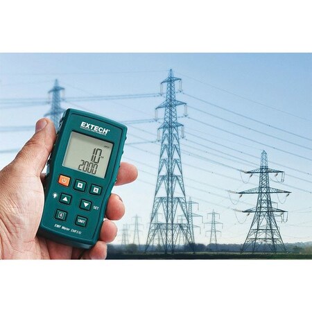 Extech EMF/ELF Gauss Meter, 30Hz to 300Hz EMF510 | Zoro