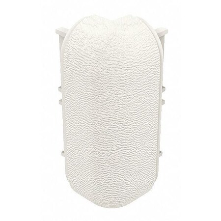 Ipc Wall Protection Guard, Plastic, 1-3/4" L 1403-0103 | Zoro