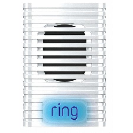 Ring Wireless Chime Receiver, 30 ft. Range 88CH000FC000 | Zoro