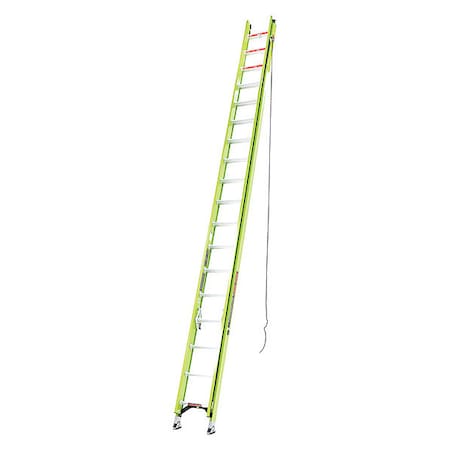 Little Giant Ladders 36 ft Fiberglass Extension Ladder, 300 lb Load ...