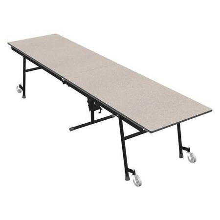 Palmer Hamilton Rectangle Mobile Cafeteria Table, 30" W, 29" H, High ...