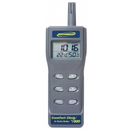 Bacharach CO2 Monitor w/ Temp/Humidity 1580-8001 | Zoro