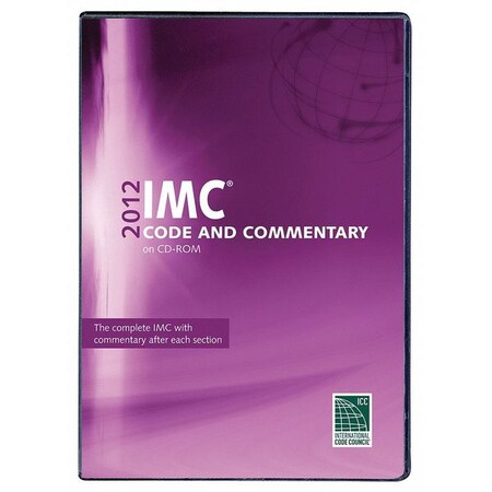 Icc HVAC Code Book on CD, International Mechanical Code 2012 Commentary ...