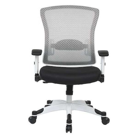 Office Star Managerial Chair Desk Chair, Adjustable Arms, 18-3/4" to 23 ...