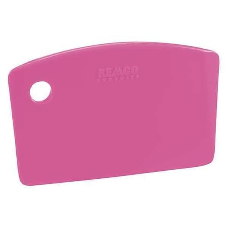 Remco Mini Bench Scraper, Polypropylene, Pink 69591 | Zoro