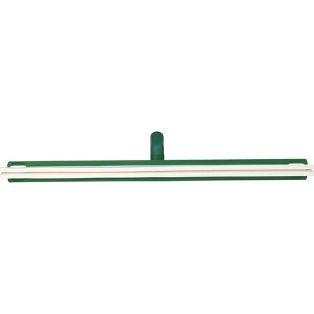 Vikan Swivel Neck Squeegee Head, Green, 28"L 77652 | Zoro