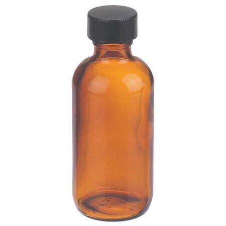Wheaton Boston Round Bottle, 2 oz, PK24 W216854 | Zoro