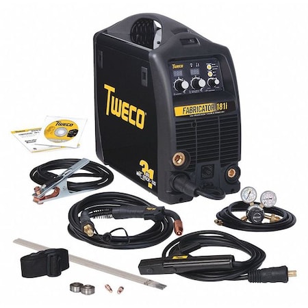 Thermal Arc Multiprocess Welder, Fabricator 3-in-1 181i, Phase 1 , 208 ...