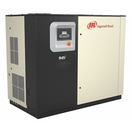 Ingersoll-Rand Rotary Screw Air Compressor, 50 HP, 3 Ph R37IE-A-125 | Zoro