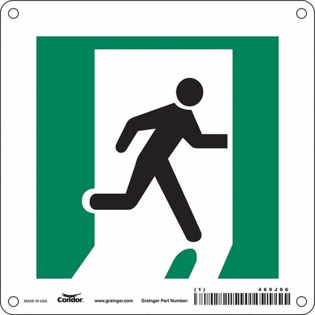 Condor SYMBOL, Aluminum, 6 in x 6 in, Mounting Holes 469J06 | Zoro