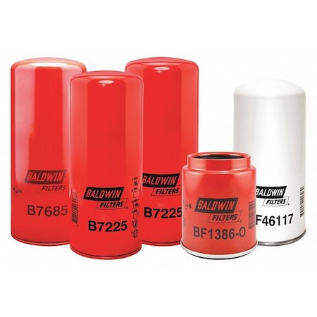 Baldwin Filters Filter Service Kit, Mack Trucks, GU713 BK6083 | Zoro