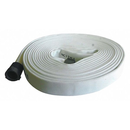 Jafline Attack Line Fire Hose, Double Jacket, Wht G51H25LNW50NB | Zoro