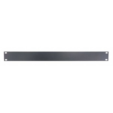 Video Mount Products 1U Blank Panel 19" Equipment Rack - Black ER1B | Zoro