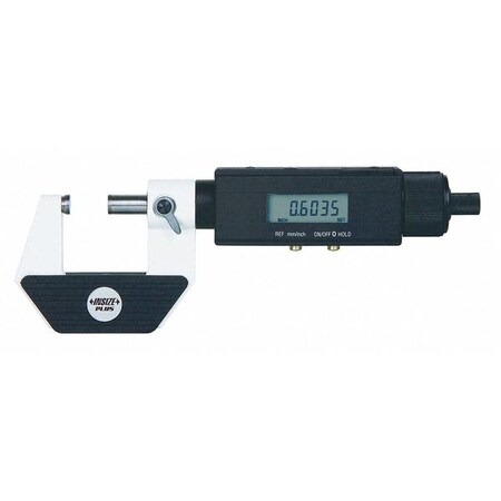Insize Spindle Electronic Micrometer, Lock Nut 3631-75 | Zoro
