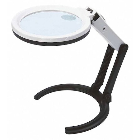 Insize Illuminated Magnifier, 2X/4X Power 7512-1 | Zoro