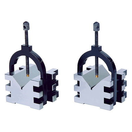 Insize V-Block Set, V Block Shape, Steel 6802-1 | Zoro