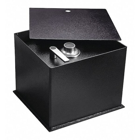 Barska Underground Floor Safe, 0.89 cu ft, 87.4 lb, Not Rated Fire ...