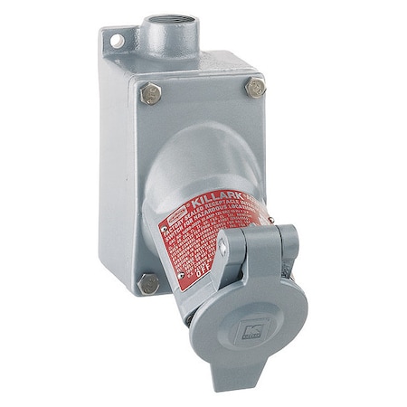 Hubbell 3W 2P 20A Hazardous Location Receptacle 250VAC 6-20R UGR4 ...