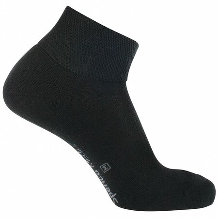 Implus Footcare Compression Socks, XL, Black, Quarter, PR 302137 | Zoro
