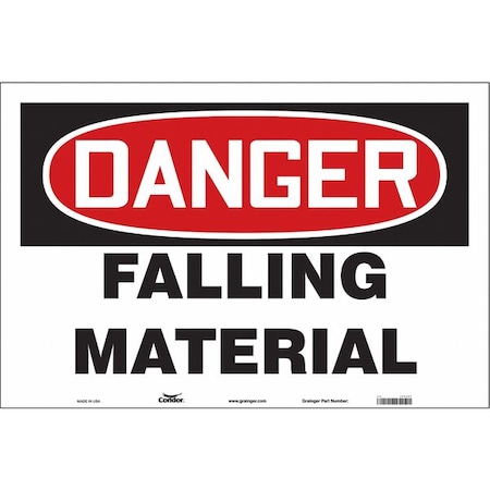 Condor Danger, FALLING MATERIAL, 36 in W x 24 in H, Horizontal ...