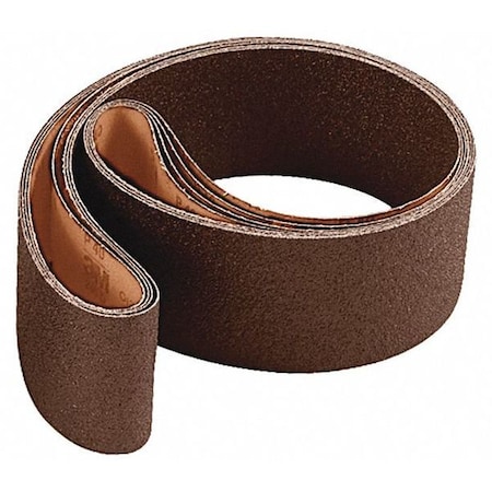 Scotch-Brite Sanding Belt, 4 in W, 90 in L, Non-Woven, Aluminum Oxide ...