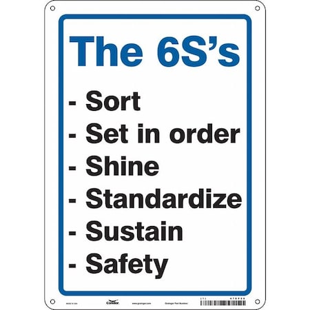 Condor THE 6S'S -SORT -SET IN ORDER -SHINE -STANDARDIZE -SUSTAIN ...