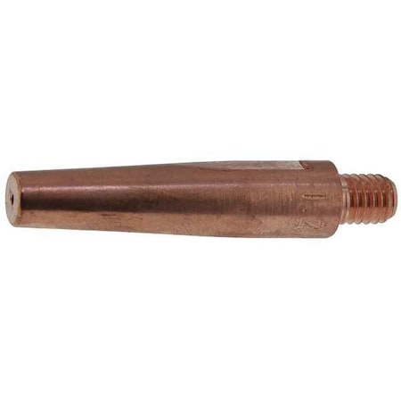 American Torch Tip Contact Tip, Wire Size Tapered .030 0.9X45-LL | Zoro