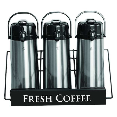 Newco Coffee Airpot Rack, 3 Station Airpot Rack | Zoro