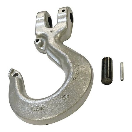 Crosby Sling Hook, 8800 lb., Gr 100, Steel 1049009 | Zoro