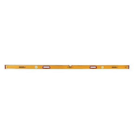 Johnson Level & Tool Box Level, Aluminum, 96 in. L, Yellow 1717-9600 | Zoro