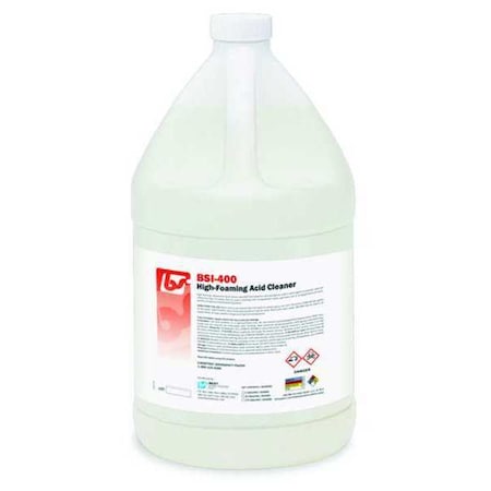 Best Sanitizers Acidic Cleaner, Jug, 1 gal, Solvent, 4 PK BSI4001 | Zoro