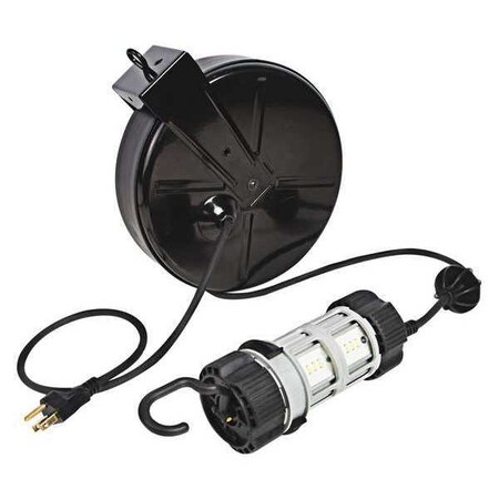 Steelman Impact Resistant LED Bump-Lite with 30' Cord Reel 78738 | Zoro