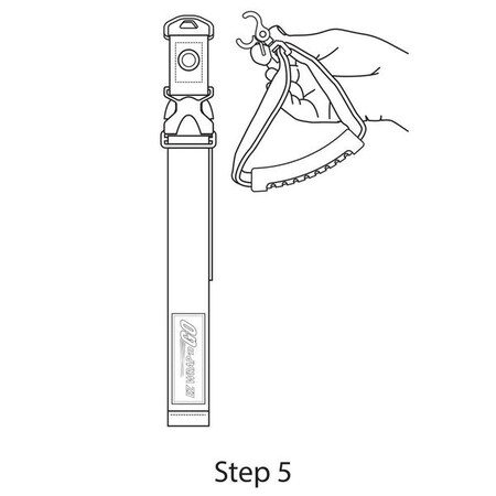 Ez Wrap N Go Strap with Handle, Red, Nylon, 16 in. L EZWRANGOSYS | Zoro