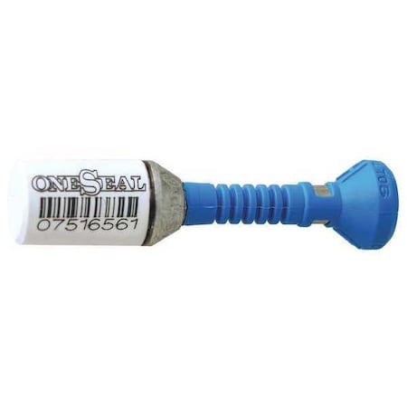 Oneseal Usa Bolt Seal, 3-1/4 in., White/Blue, PK200 79-T06WH-BL | Zoro