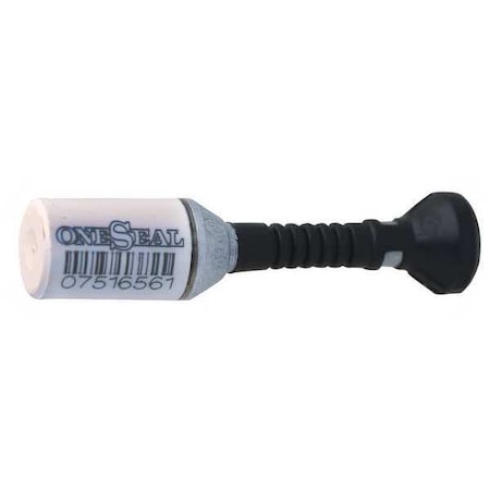 Oneseal Usa Bolt Seal, 3-1/4 in., White/Black, PK200 79-T06WH-BK | Zoro
