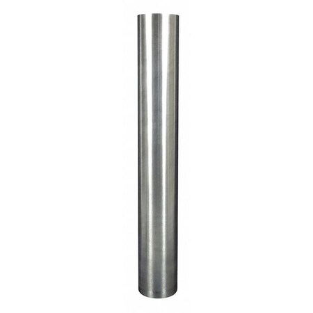 Calpipe Security Bollards Bollard, Fixed, Concrete, 118 lb., Natural ...