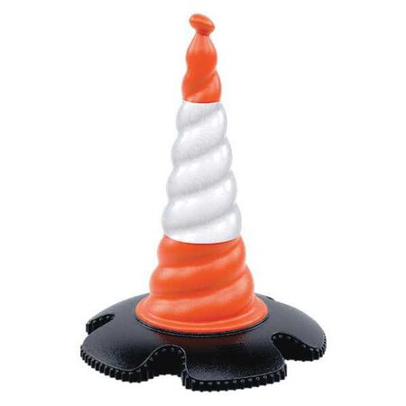 Skipper Traffic Cone, 29-1/2 in. H, 12 lb., Orange cone01 | Zoro