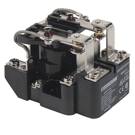 Square D Relay, 600VAC Coil Volts, 2 NO/2 NC; DPDT 8501CO16V24 | Zoro