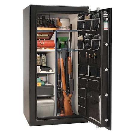 Liberty Safe Gun Safe, Combination/Key, 735 lb., 13.1 cu. ft., 1/2 hr ...