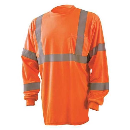 Occunomix T-Shirt, 3, R, Polyester, Orange, 2XL LUX-LSETP3B-O2X | Zoro