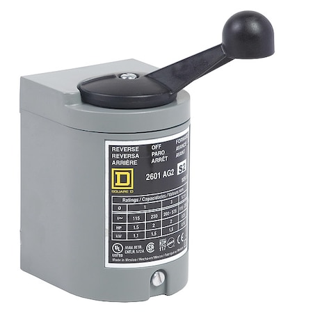 Square D Drum Switch 600Vac 2Hp A +Options 2601AG2S2 | Zoro
