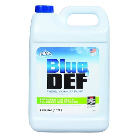 Peak Diesel Exhaust Fluid. Blue DEF, Bottle, 1 Gal, API/ISO-22241-1 ...