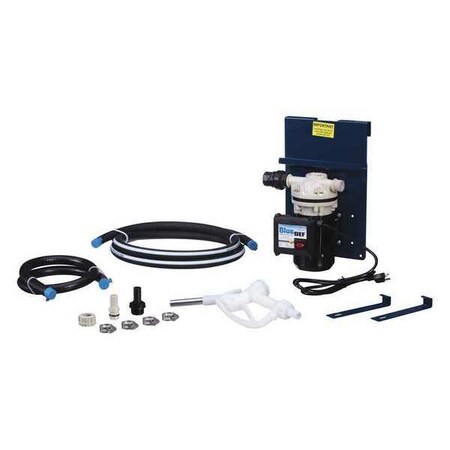 Blue Def Operated Drum Pump, SS, 60 Hz, 1/3 HP DEFTB20SN | Zoro