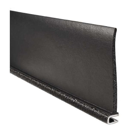 Trim-Lok Flap Seal, EPDM Sponge Rubber (Flap), PVC (Trim), 125 ft ...