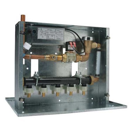 Zurn 1/2" Pipe Dia., Galvanized Steel, Electronic, Trap Primer Z1020XL ...