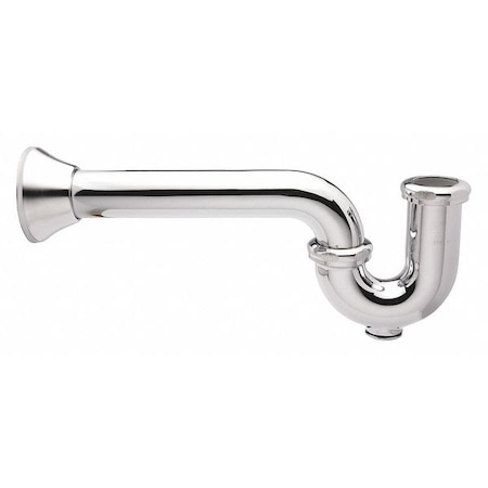 Zurn 1-1/2" Pipe Dia., Cast Brass, Kitchen, P-Trap Z8701-9BD-PC | Zoro