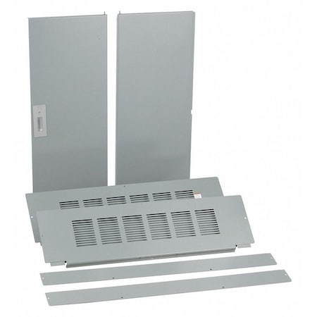 Square D Trim front, I-Line Panelboard, HCP, surface mount, 4 pcs, w ...