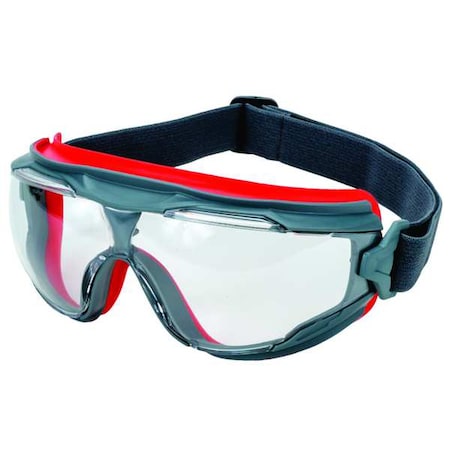 3M Safety Goggles, GoggleGear 500 Series, Anti-Fog, Clear Lens, ANSI ...