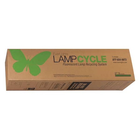 Everlights Lamp Recycling Kit, 12 in. W, 49 in. L 9000122 | Zoro