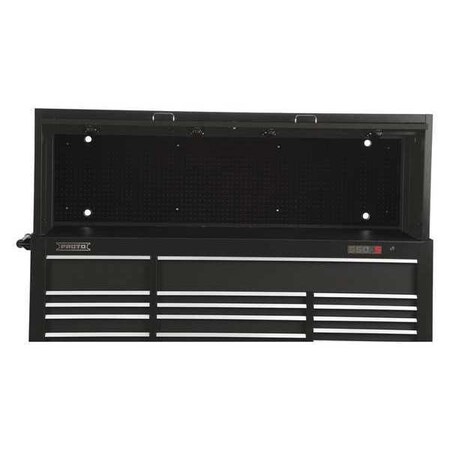Proto 78"W Hutch, Blue/Red/White, 22-1/2"D x 25"H J557825-DB-H | Zoro